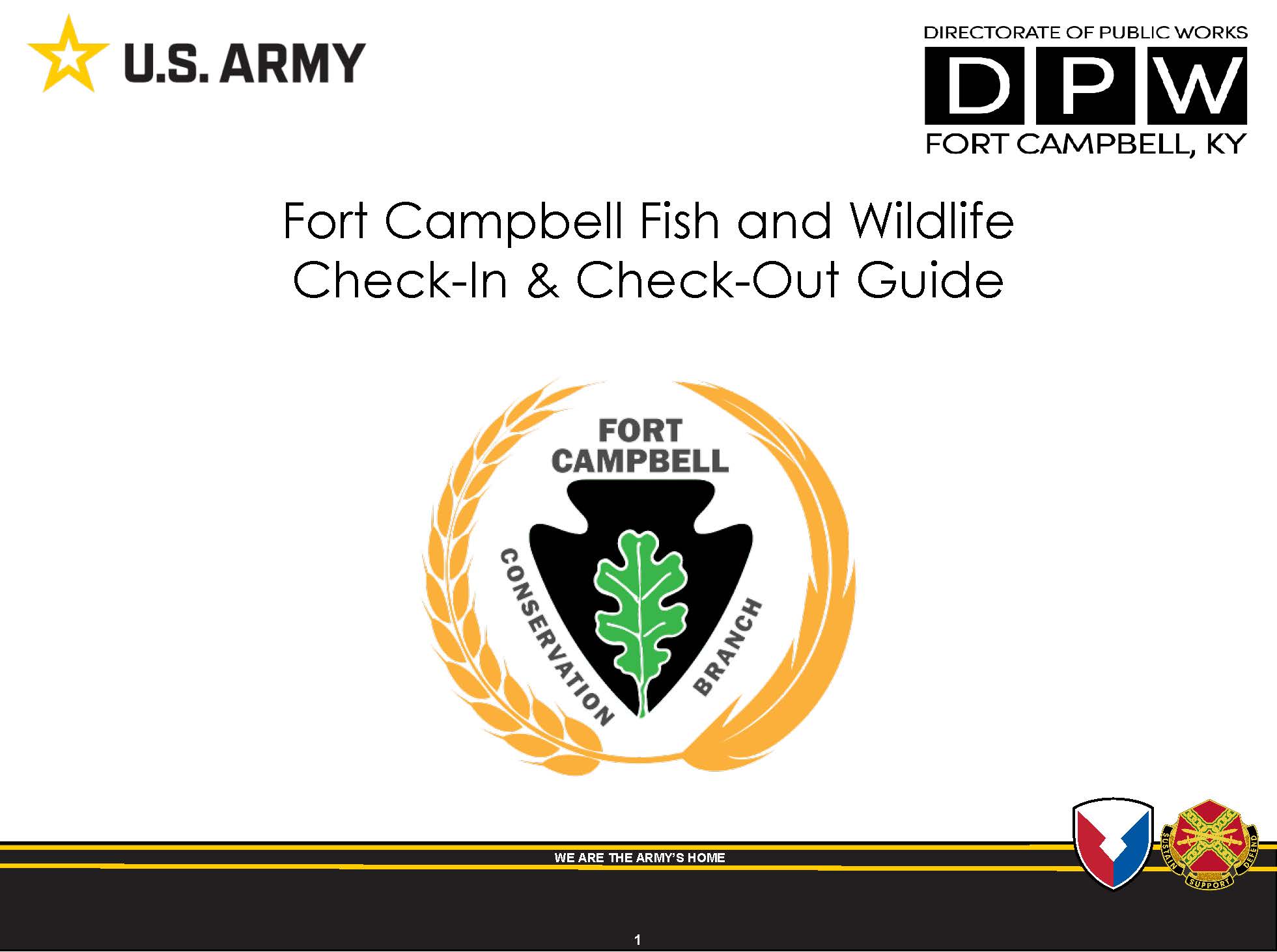 Forms - Fort Campbell - iSportsman